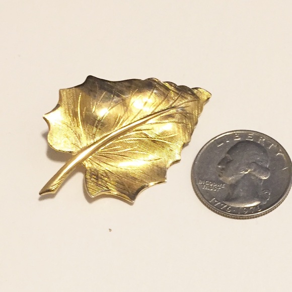 Jewelry | Vintage Leaf Brooch Pin | Poshmark